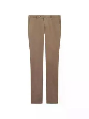 PT TORINO Slim-fit Tailored Trousers - Brown