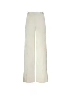 FORTE_FORTE Floral Jacquard Wide-leg Trousers