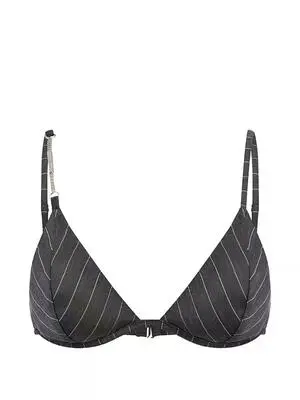 DONDUP Pinstripe Chain-link Bra