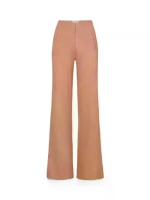 Veronica Beard High-waisted Wide-leg Trousers