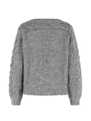Isabel Marant Étoile Braided-trim Knitted Sweater