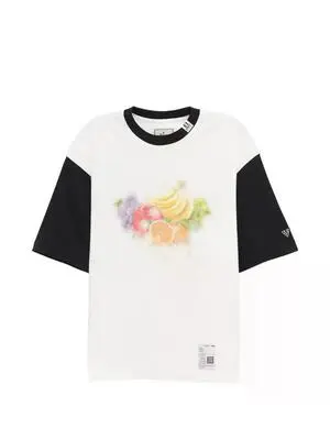 Mihara Yasuhiro Fruit-print T-shirt - White