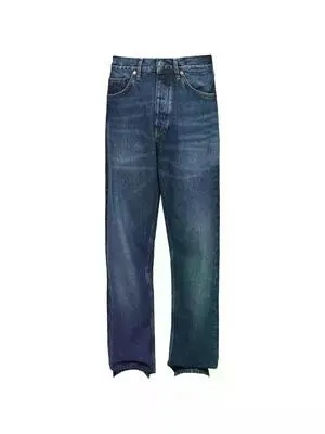 SUNFLOWER Faded Effect Loose-fit Jeans