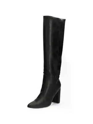 MEXX Pointed-toe Block-heel Boots - Black