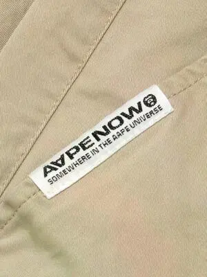 AAPE BY *A BATHING APE Moonface Logo-patch Track Pants