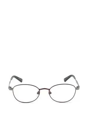 Gucci Oval-frame Glasses - Red