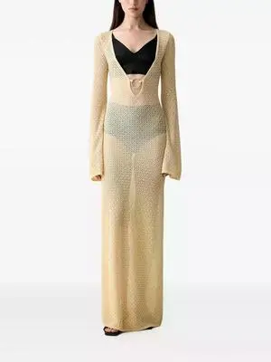 Bardot Bryn Crochet Ring Detail Maxi Dress