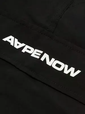 AAPE BY *A BATHING APE Moonface Logo Cargo Pants