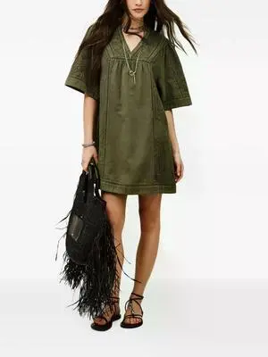 Ba&sh Gina Mini Dress - Green