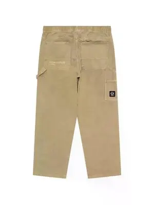AAPE BY *A BATHING APE Moonface Logo-patch Trousers