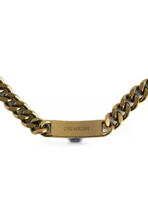 Zadig&Voltaire Logo-engraved Chain-link Bracelet