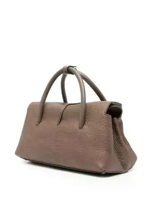 ZANELLATO Small Dotta Leather Tote Bag