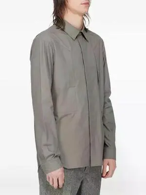 Rick Owens Fog Pocket Long-sleeve Shirt