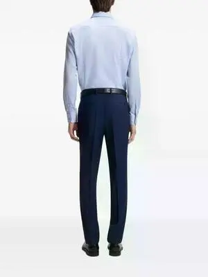 BOSS One Slim-fit Shirt In Wrinkle-resistant Oxford Cotton