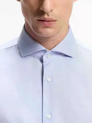 BOSS One Slim-fit Shirt In Wrinkle-resistant Oxford Cotton