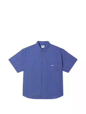 Obey Bigwig Frank Gingham Short-sleeve Shirt