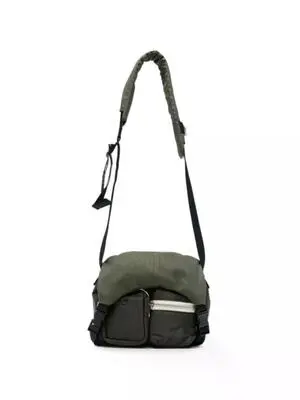 Sacai Multi-pocket Cross Body Bag - Green