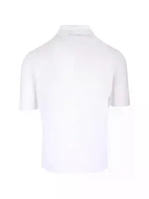 AL DUCA D’AOSTA 1902 Ribbed-trim Polo Shirt