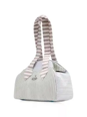 VIVIENNE WESTWOOD Medium Yasmine Archive Striped Tote Bag