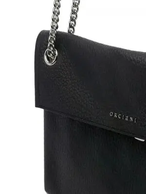 Orciani Small Venus Leather Shoulder Bag