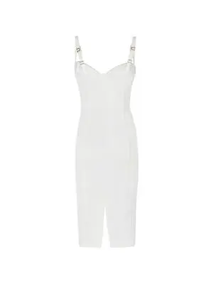 Elisabetta Franchi Corset-style Panelled Midi Dress