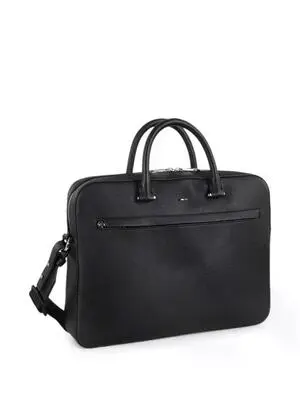 BOSS Ray Pebble-grain Briefcase