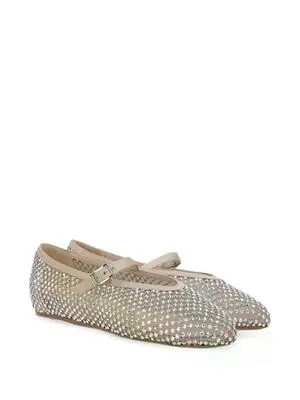 LE SILLA Embellished Ballet Flats - Neutrals