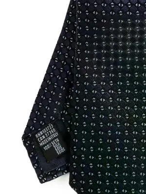 Giorgio Armani Geometric-pattern Tie