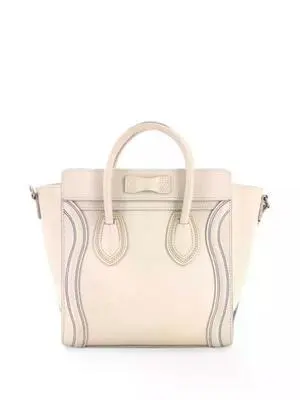 Celine Luggage Bag Smooth Leather Nano Crossbody Bag