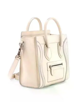 Celine Luggage Bag Smooth Leather Nano Crossbody Bag