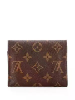 LOUIS VUITTON Victorine Wallet Monogram Canvas Small Wallets