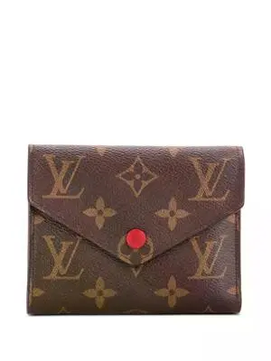 LOUIS VUITTON Victorine Wallet Monogram Canvas Small Wallets - Brown