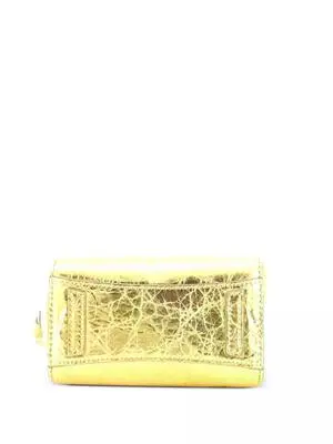 Givenchy Antigona Bag Leather Micro Crossbody Bag - Gold