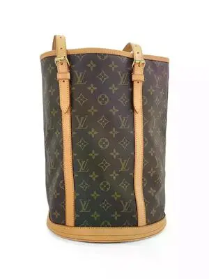 LOUIS VUITTON 2002 Monogram Bucket Gm Tote Bag