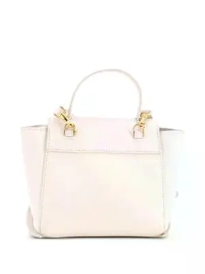 Celine Textured Leather Pico Belt Bag Shoulder Bag - White