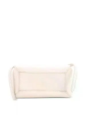 Celine Textured Leather Pico Belt Bag Shoulder Bag - White