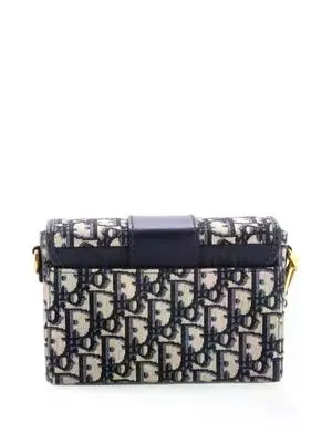 Dior 30 Montaigne Box Bag Oblique Canvas Crossbody Bag