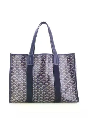 Goyard Villette Printed Coated Canvas Mm Tote Bag - Blue