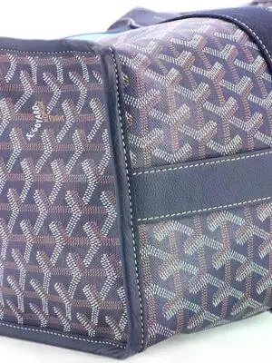 Goyard Villette Printed Coated Canvas Mm Tote Bag - Blue