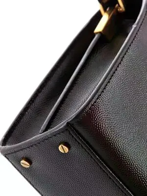 Saint Laurent Cassandra Top Handle Bag Leather Mini Shoulder Bag