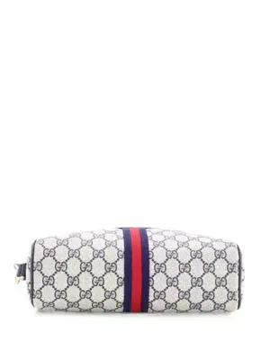 Gucci Vintage Ophidia Gg Canvas Small Shoulder Bag - Blue