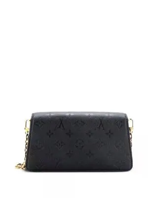 LOUIS VUITTON Pochette Metis Wallet On Chain Monogram Empreinte Leather Crossbody Bag