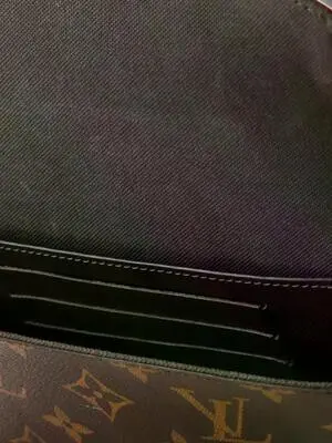 LOUIS VUITTON Monogram Canvas Felicie Strap & Go Handbag - Brown