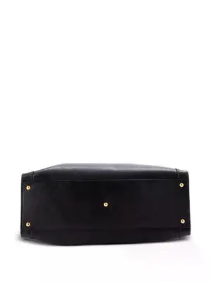 Gucci Diana Nm Bamboo Handle Leather Tote Bag - Black