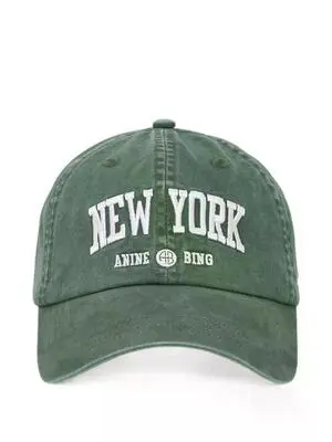 ANINE BING New York" Baseball Cap - Green