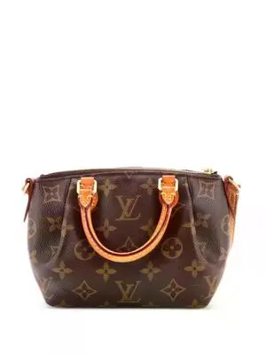 LOUIS VUITTON Monogram Canvas Nano Crossbody Bag - Brown