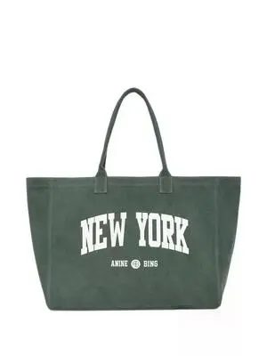 ANINE BING Canvas Tote - Green
