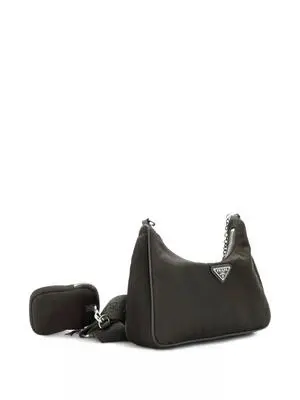 Prada Re-edition 2005 Shoulder Bag Tessuto Small Crossbody Bag - Green