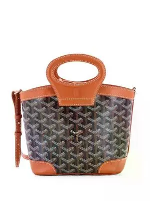 Goyard Beluga Bag Coated Canvas Mini Tote Bag - Black