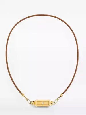 MARIE LICHTENBERG Baby Locket Diamond Necklace - Gold